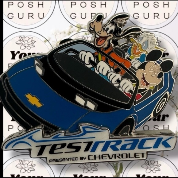 Disney | Accessories | Disney Park Collection Pin Test Track Vintage ...